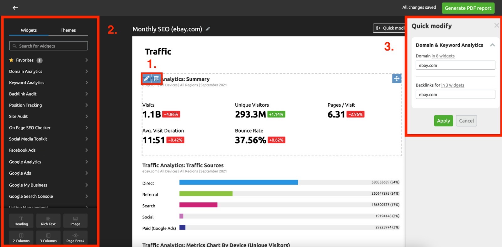 How to Transfer Reporting to Semrush My Reports workflow - Semrush ... How to Transfer Reporting to Semrush My Reports workflow - Semrush ...